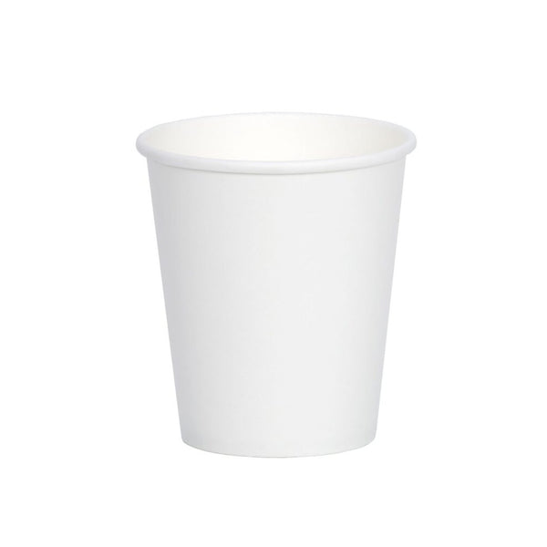 White Single Wall Cup – Box of 1000 – The Takeaway Food Packaging Company
